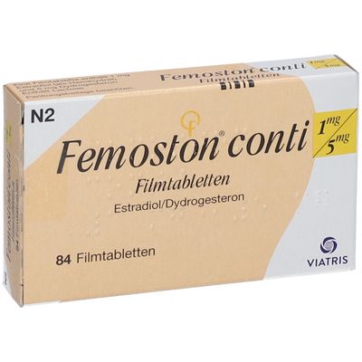 Femoston® conti 1 mg/5 mg 84 St mit dem E-Rezept kaufen - Shop Apotheke
