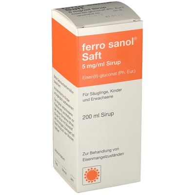 Ferro Sanol Saft 200 ml - Shop Apotheke
