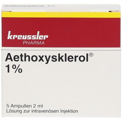 Aethoxysklerol® 1 % 5x2 ml mit dem E-Rezept kaufen - Shop Apotheke