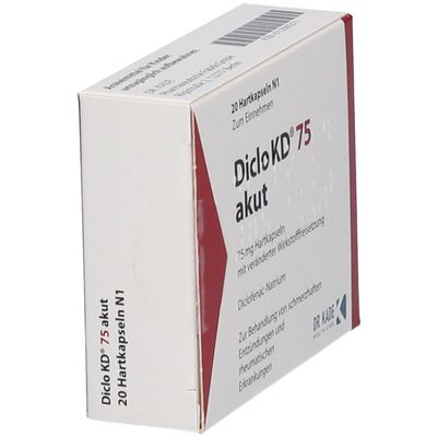 Diclo KD® 75 akut 20 St mit dem E-Rezept kaufen - Shop Apotheke