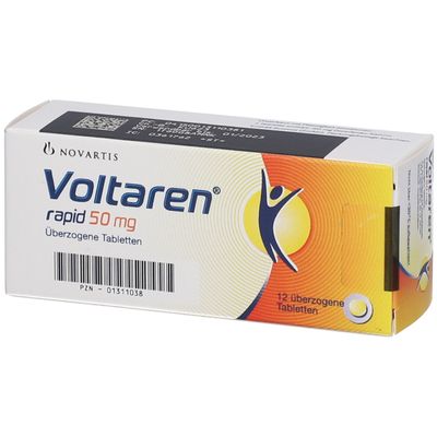 Voltaren Rapid 50 mg 12 St mit dem E-Rezept kaufen - Shop Apotheke