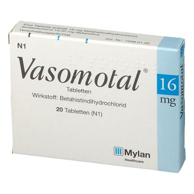 Vasomotal® 16 mg 20 St mit dem E-Rezept kaufen - Shop Apotheke
