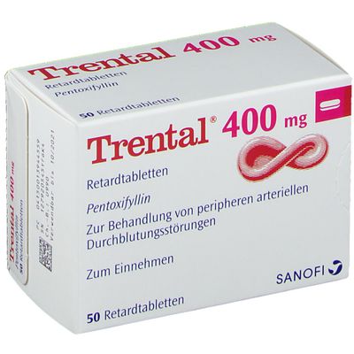 Trental® 400 mg 50 St mit dem E-Rezept kaufen - Shop Apotheke