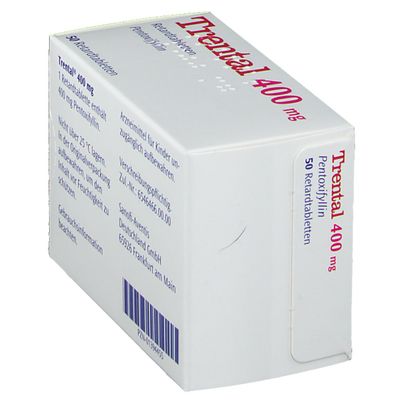 Trental® 400 mg 50 St mit dem E-Rezept kaufen - Shop Apotheke