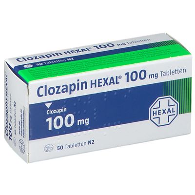 Clozapin HEXAL® 100 mg 50 St mit dem E-Rezept kaufen - Shop Apotheke