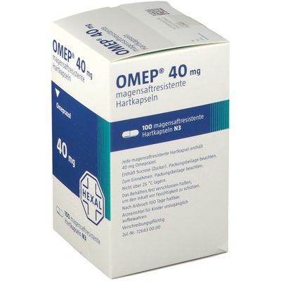 OMEP® 40 mg 100 St mit dem E-Rezept kaufen - Shop Apotheke