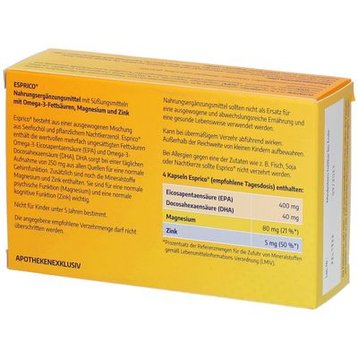 Esprico® Kaukapseln 60 St - Shop Apotheke