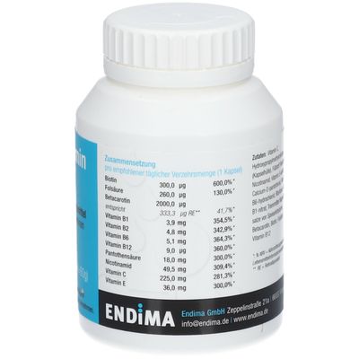 Endima® Multivitamin 100 St - Shop Apotheke