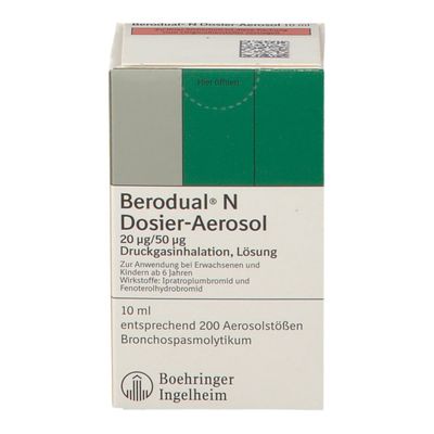 Berodual® N 20 µg/50 µg 10 ml mit dem E-Rezept kaufen - Shop Apotheke
