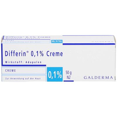 Differin® 0,1 % Creme 50 g mit dem E-Rezept kaufen - Shop Apotheke