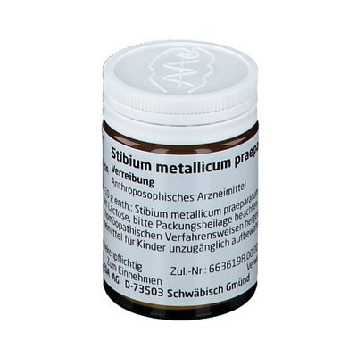 Stibium Metallicum Praeparatum D6 20 g - Shop Apotheke