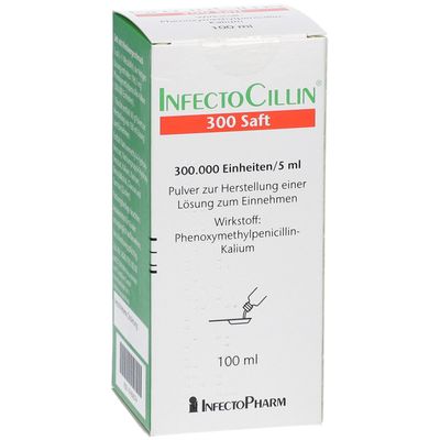 InfectoCillin® 300 Saft 100 ml mit dem E-Rezept kaufen - Shop Apotheke