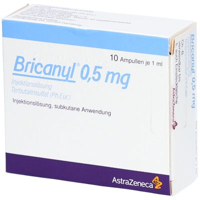 Bricanyl® 0,5 mg 10x1 ml mit dem E-Rezept kaufen - Shop Apotheke