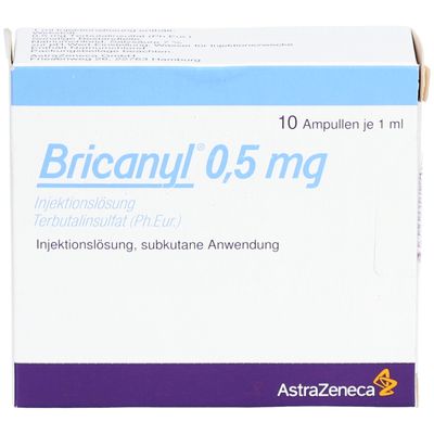 Bricanyl® 0,5 mg 10x1 ml mit dem E-Rezept kaufen - Shop Apotheke