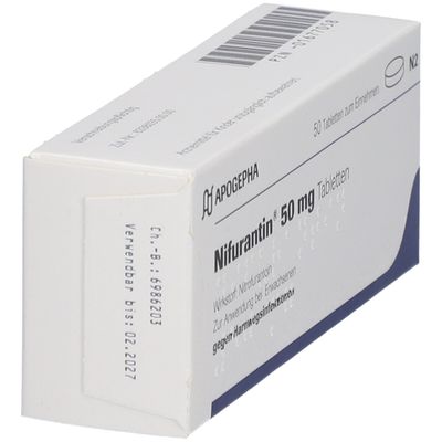 Nifurantin® 50 mg 50 St mit dem E-Rezept kaufen - Shop Apotheke