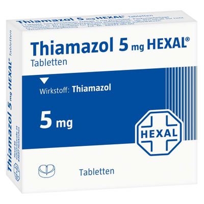 Thiamazol 5 mg HEXAL® 100 St mit dem E-Rezept kaufen - Shop Apotheke