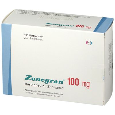 Zonegran 100 mg 196 St mit dem E-Rezept kaufen - Shop Apotheke