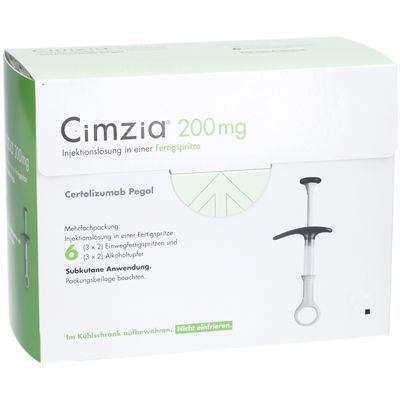 Cimzia® 200 mg 3x2 St mit dem E-Rezept kaufen - Shop Apotheke