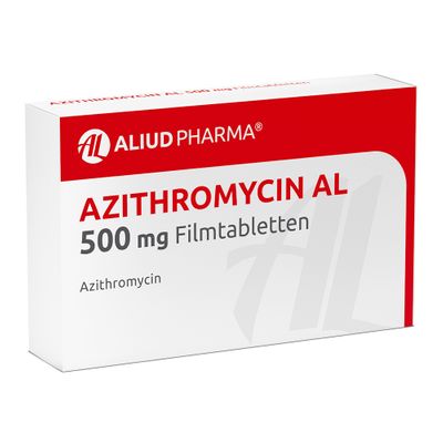 Azithromycin AL 500 mg 3 St mit dem E-Rezept kaufen - Shop Apotheke