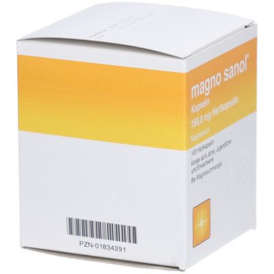 magno sanol® Kapseln 100 St - Shop Apotheke