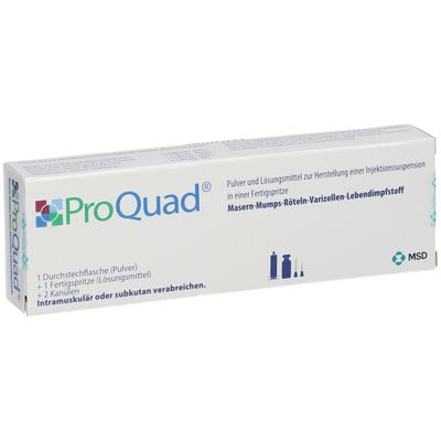 ProQuad® 0,5 ml mit dem E-Rezept kaufen - Shop Apotheke