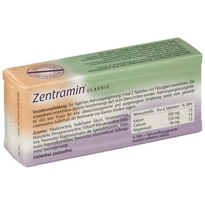 Zentramin® classic Tabletten 50 St - Shop Apotheke
