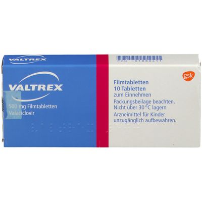 VALTREX 500 mg 10 St mit dem E-Rezept kaufen - Shop Apotheke