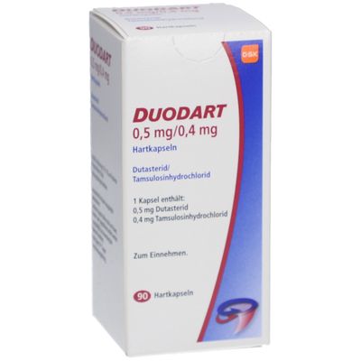 DUODART 0,5 mg/0,4 mg 90 St mit dem E-Rezept kaufen - Shop Apotheke