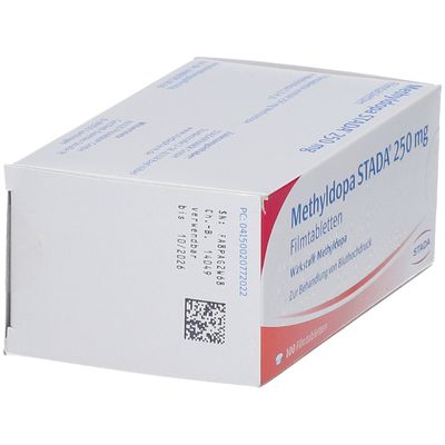 Methyldopa STADA® 250 mg 100 St mit dem E-Rezept kaufen - Shop Apotheke
