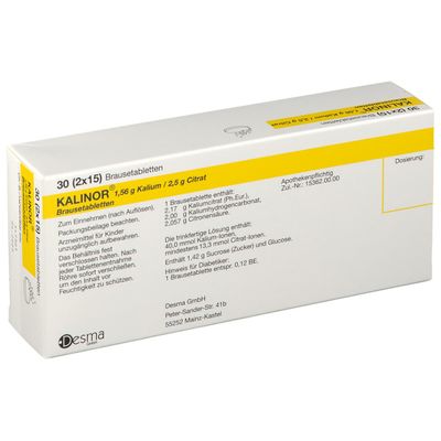Kalinor® -Brausetabletten 2x15 St - Shop Apotheke