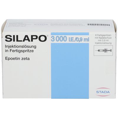 Silapo® 3.000 I.E./0,9 ml Fertigspritzen 6x1 St mit dem E-Rezept kaufen ...