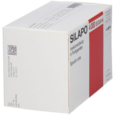 Silapo® 4.000 I.E./0,4 ml Fertigspritzen 6x1 St mit dem E-Rezept kaufen ...