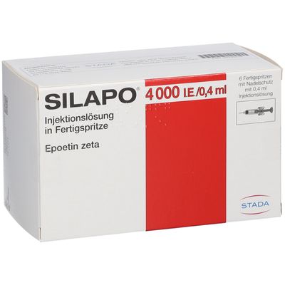 Silapo® 4.000 I.E./0,4 ml Fertigspritzen 6x1 St mit dem E-Rezept kaufen ...