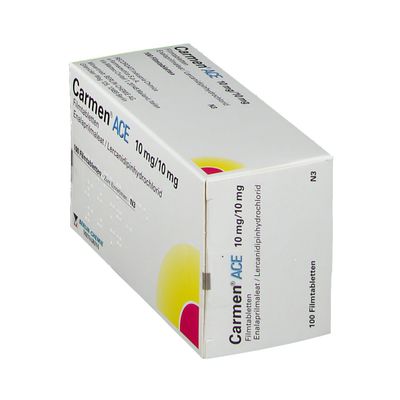 Carmen® ACE 10 mg/10 mg 100 St mit dem E-Rezept kaufen - Shop Apotheke