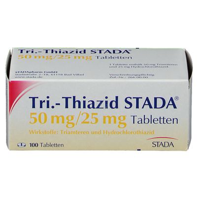 Tri.-Thiazid STADA® 50 mg/25 mg 100 St mit dem E-Rezept kaufen - Shop ...