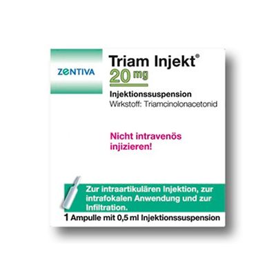 Triam Injekt® 20 mg 1x0,5 ml mit dem E-Rezept kaufen - Shop Apotheke