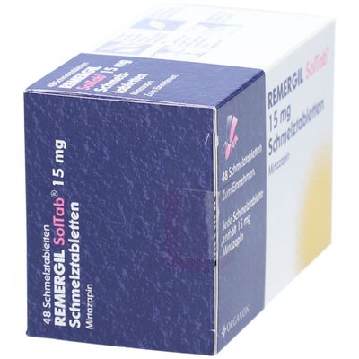 REMERGIL SolTab® 15 mg 48 St mit dem E-Rezept kaufen - Shop Apotheke