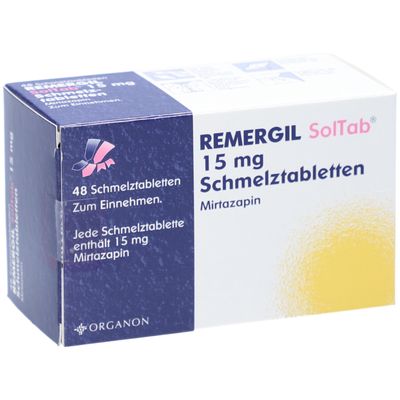 REMERGIL SolTab® 15 mg 48 St mit dem E-Rezept kaufen - Shop Apotheke