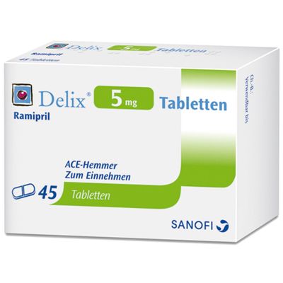 Delix® 5 mg 45 St mit dem E-Rezept kaufen - Shop Apotheke