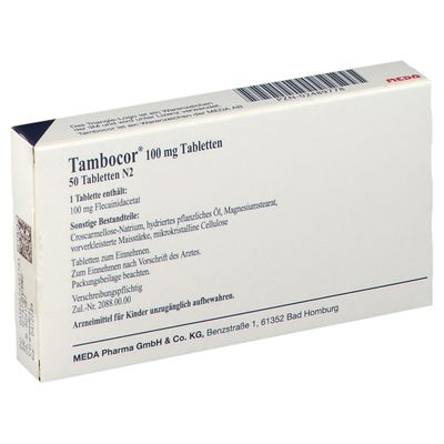 Tambocor® 100 mg 50 St mit dem E-Rezept kaufen - Shop Apotheke