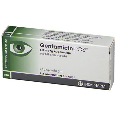 Gentamicin-POS® 5,0 mg/g Augensalbe 2,5 g mit dem E-Rezept kaufen ...