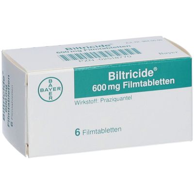 Biltricide® 600 mg 6 St mit dem E-Rezept kaufen - Shop Apotheke