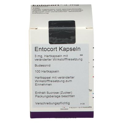 Entocort Kapseln 3 mg 100 St mit dem E-Rezept kaufen - Shop Apotheke
