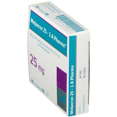 Melperon 25 1A Pharma® 20 St mit dem E-Rezept kaufen - Shop Apotheke