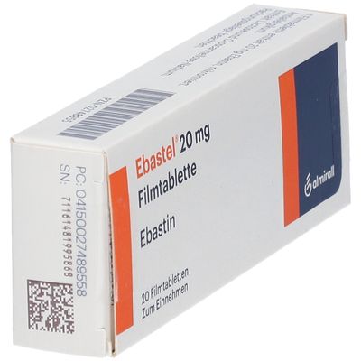 Ebastel® 20 mg 20 St mit dem E-Rezept kaufen - Shop Apotheke