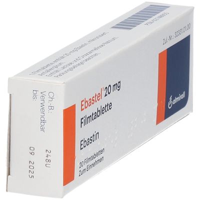 Ebastel® 20 mg 20 St mit dem E-Rezept kaufen - Shop Apotheke