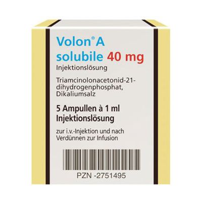 Volon®A Solubile 40 mg 5x1 ml mit dem E-Rezept kaufen - Shop Apotheke