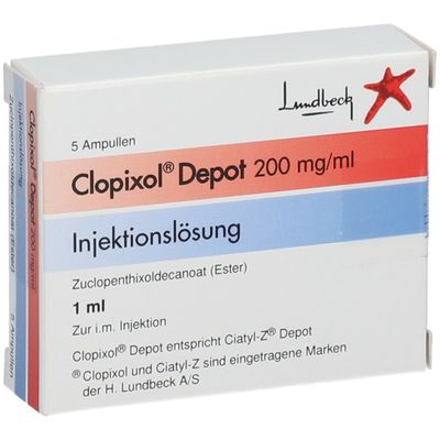 Clopixol Depot 200 mg/ml 5x1 St mit dem E-Rezept kaufen - Shop Apotheke