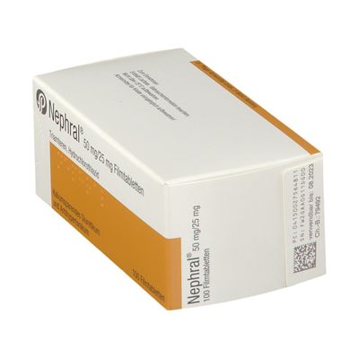 Nephral® 50 mg/25 mg 100 St mit dem E-Rezept kaufen - Shop Apotheke