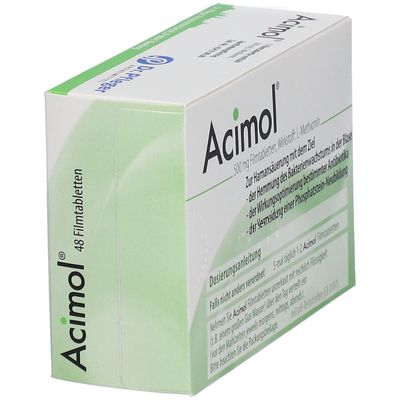 Acimol® 500 mg Filmtabletten mit pH-Teststreifen 48 St - Shop Apotheke
